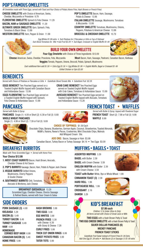 POP'S FAMILY RESTAURANT | MILFORD, CT